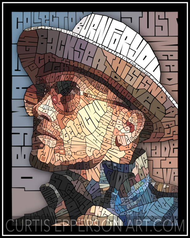 TobyMac - Word Mosaic Art Print – Curtis Epperson Art